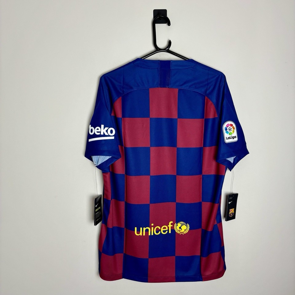 BNWT Barcelona Football Shirt Jersey 2019/20 Home (L) auc | eBay UK
