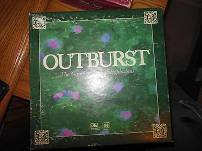 Vintage "Outburst" Game - by Golden - 1988 Edition 100% Complete! | eBay