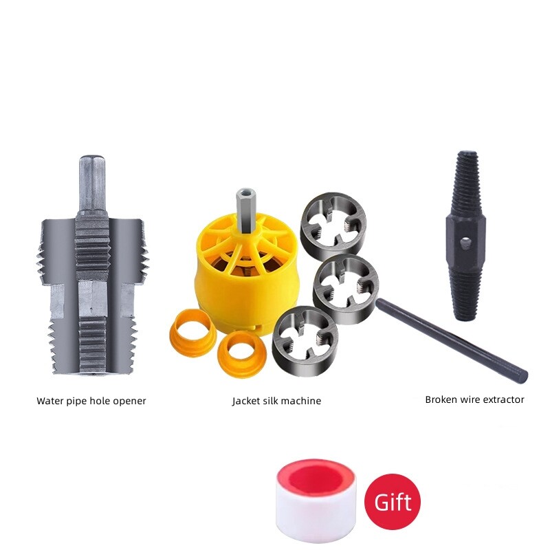 PVC Pipe Threader, Pipe Threader Kit,PVC Thread Maker Tool,Thread Maker ...