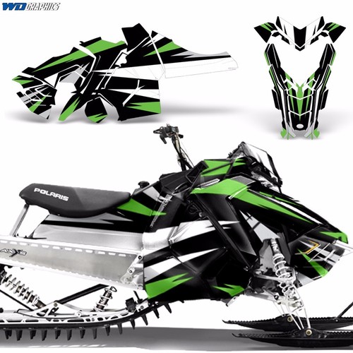 Snowmobile Graphics Decal Sticker For Polaris Axys Pro RMK/SKS 15-20 M ...