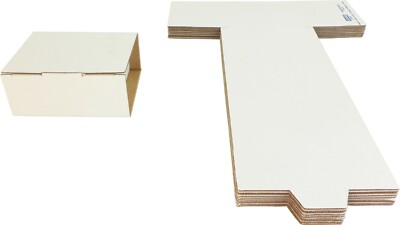 (10) CD Shipping Mailers - Fold Up Cardboard Boxes Storage Retail # ...