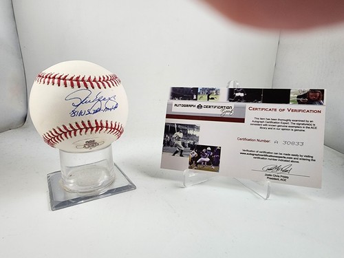 Steve Yeager Autographed Baseball (ACE Certified) | eBay