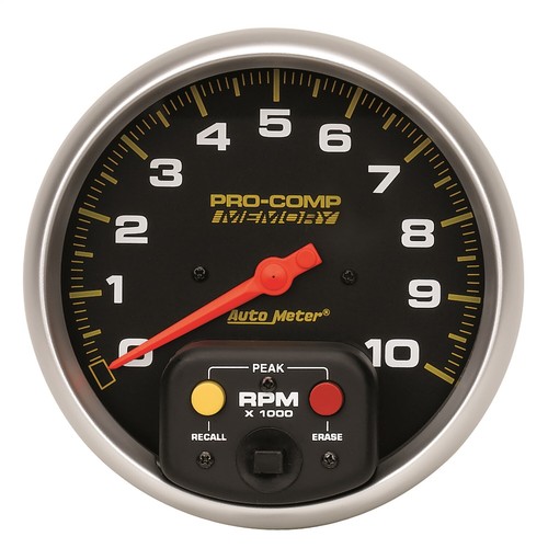 AutoMeter 6801 Pro-Comp In-Dash Tachometer Gauge 5" 10000RPM w/Memory | eBay