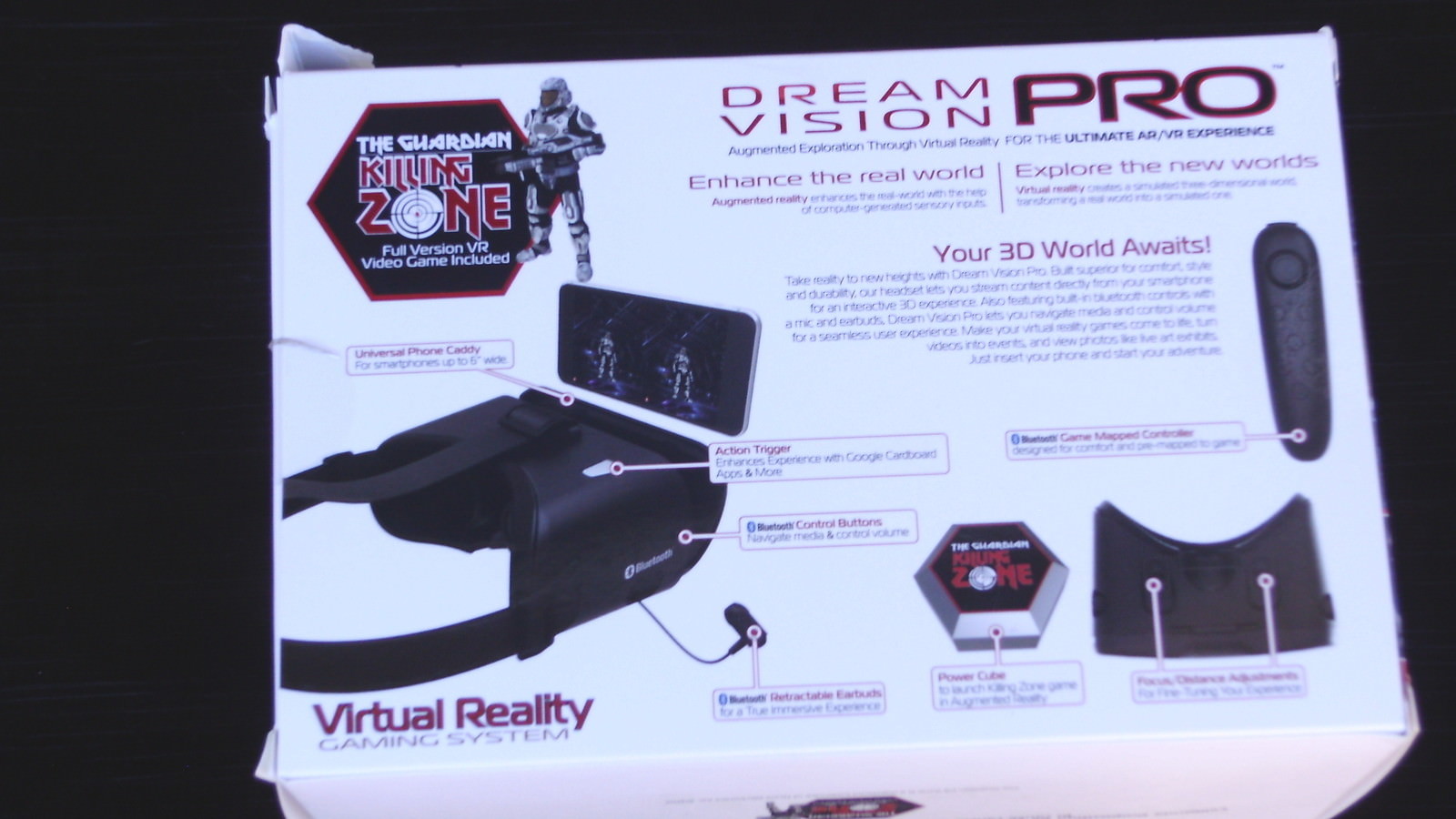 Dream Vision Pro Virtual Reality Gaming System Smartphone Headset | eBay