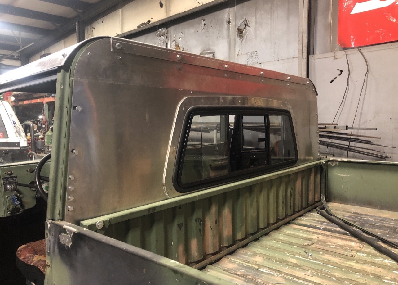 MILITARY HUMVEE 4 MAN HARD TOP 1/8”ROOF ALUMINUM M998 FOUR PASSENGER ...