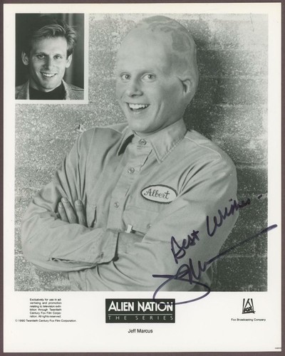 JEFF MARCUS signed 8x10 photo | "Alien Nation: The Series" - Autograph ...