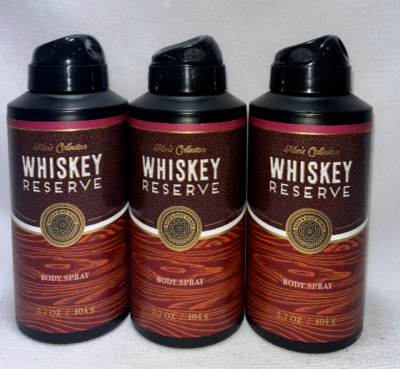 3 Whiskey Reserve Body Spray Bath & Body Works 3.7 oz | eBay