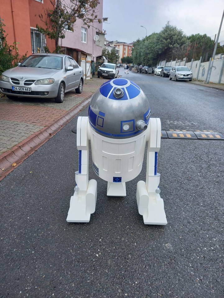 Life Size R2-D2 Droid Remote Control - 3D Character - 3D Movie ...