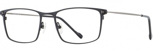 SCOTT HARRIS SH-716 C1 Black/Gunmetal Mens Eyeglasses Frame 54-19-145 ...