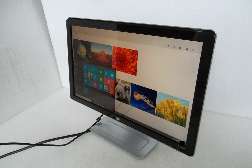 HP W2338h 23" Widescreen LCD Monitor 1080p FHD Built-in Speaker VGA ...