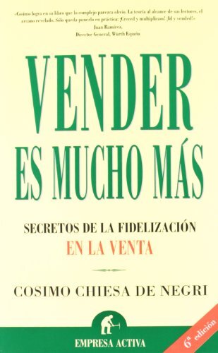 VENDER ES MUCHO MAS (SPANISH EDITION) By Cosimo Chiesa De Negri ...