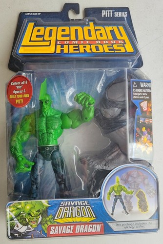 NEW SAVAGE DRAGON FIGURE PITT BAF SERIES LEGENDARY COMIC BOOK HEROES ...