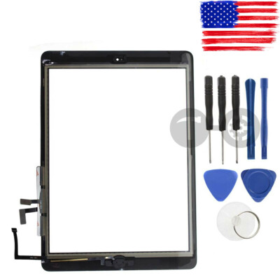 Touch Digitizer Screen Flex A1474,A1475 for Apple iPad Air Tablet +Home ...