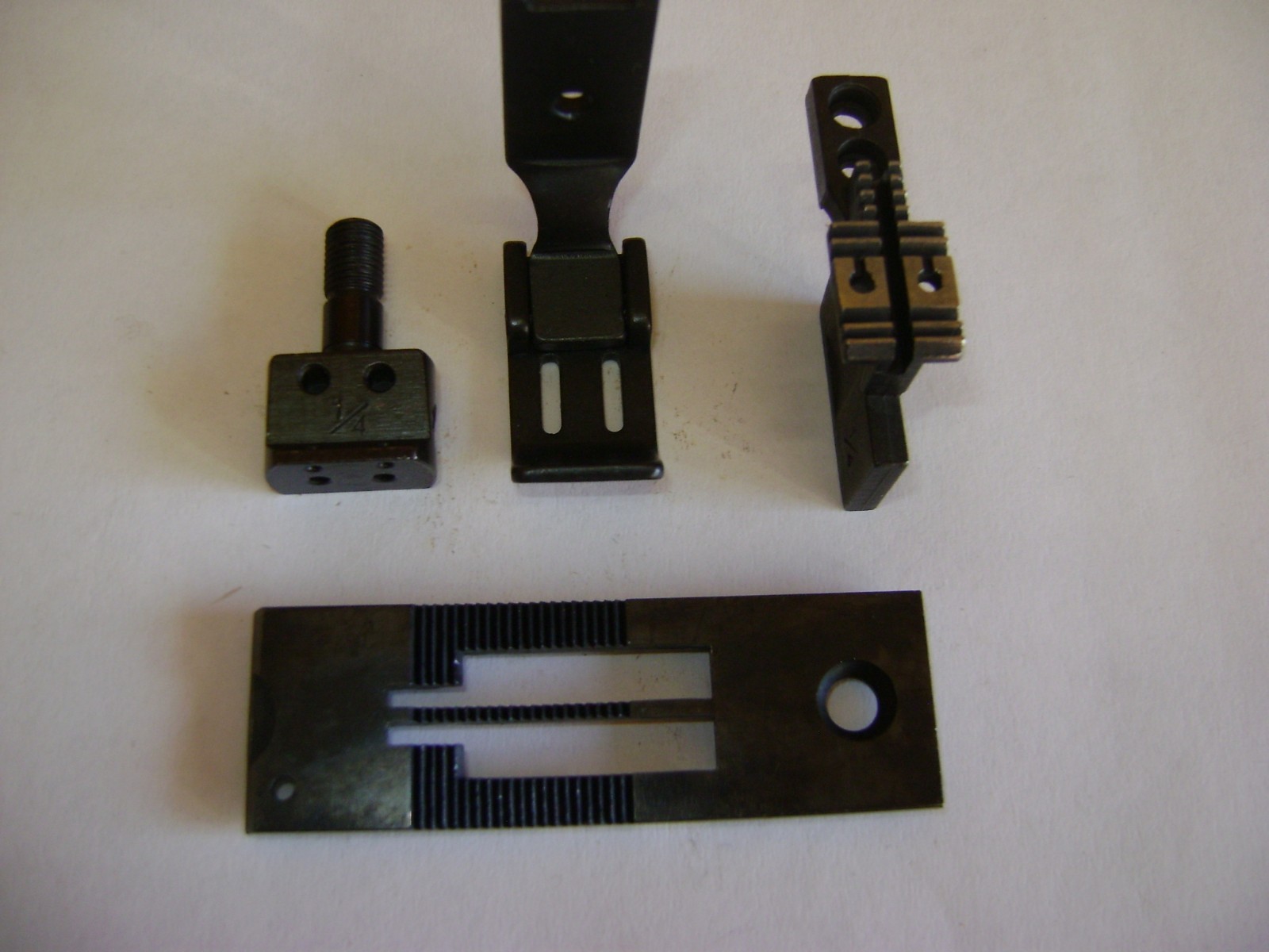 1/4" DOUBLE NEEDLE SEWING MACHINE NONE SPLIT BAR GAUGE SET SINGER ...