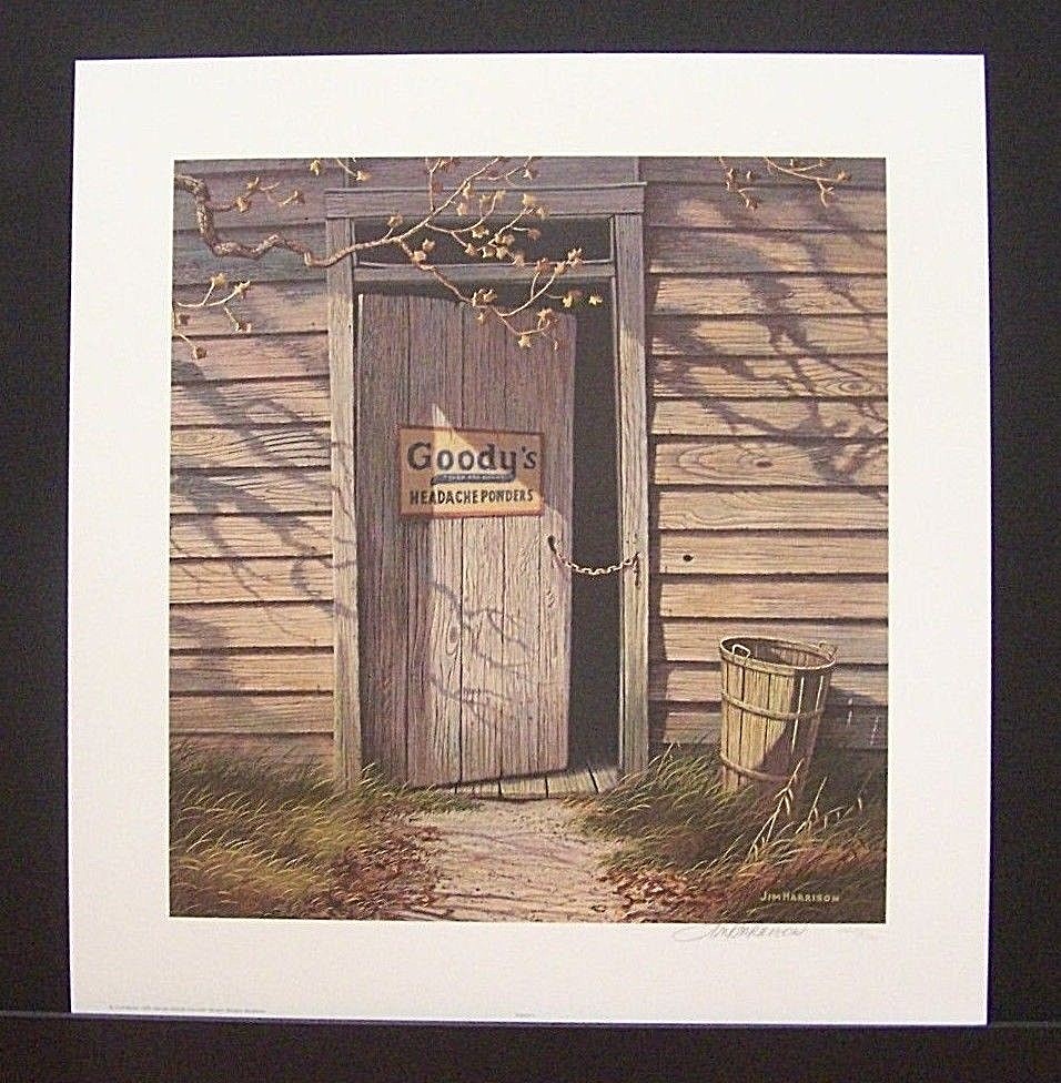 Jim Harrison “Goody's" Limited Edition Signed Numbered Print | eBay