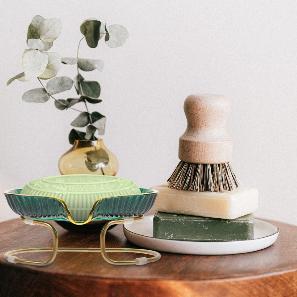 Soap Holder Self Draining Soap Tray Drying Dish Holder self draining ...