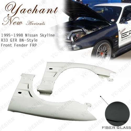 FRP Auto Front Fender Flare Kit For 1995-1998 Nissan Skyline R33 GTR BN ...