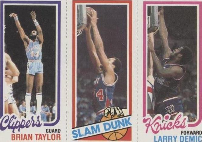 1980-81 Topps - John Shumate, Brian Taylor, Larry Demic #167-253-221 ...