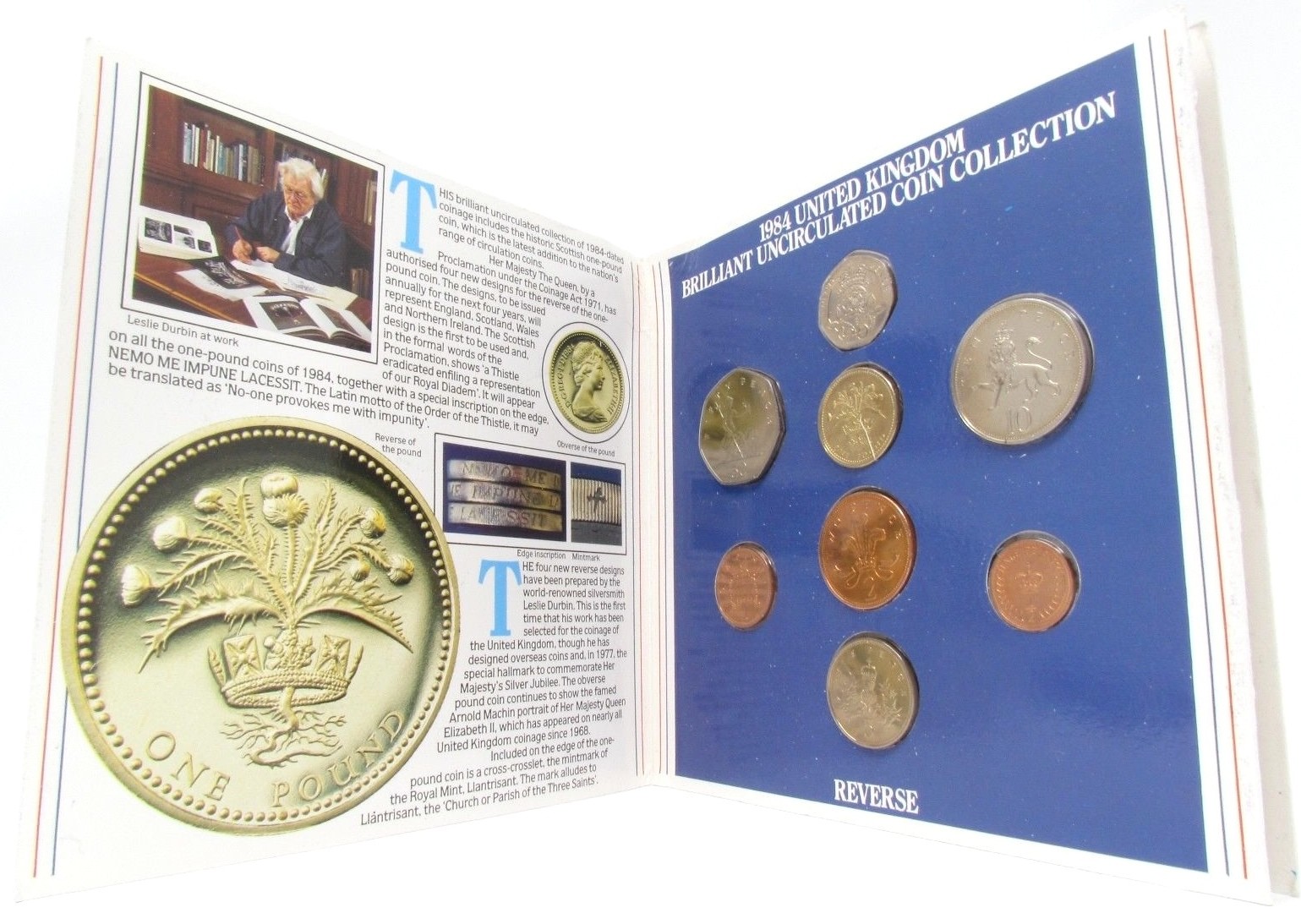 1982 - 2008 Brilliant Uncirculated Coin Year Sets BU British Pack set ...