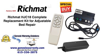 RICHMAT HJC18/ NU202U CONTROL BOX, REMOTE & POWER SUPPLY | eBay