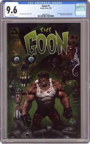 Goon #1 CGC 9.6 1999 3884278014 1st full app. The Goon | eBay