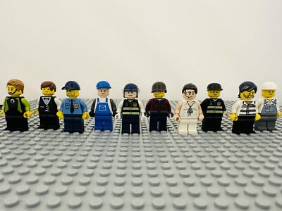 Lot Of 10 Lego Minifig People Lot Random Minifigure Minigfigs Toys | eBay