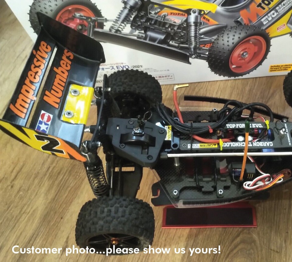 Tamiya Top Force TA01, TA02, DF01 Gearbox Cover, Shock Tower and Wing ...