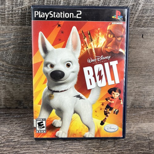 Walt Disney Bolt Sony PlayStation 2 2008 PS2 Complete CIB Authentic ...