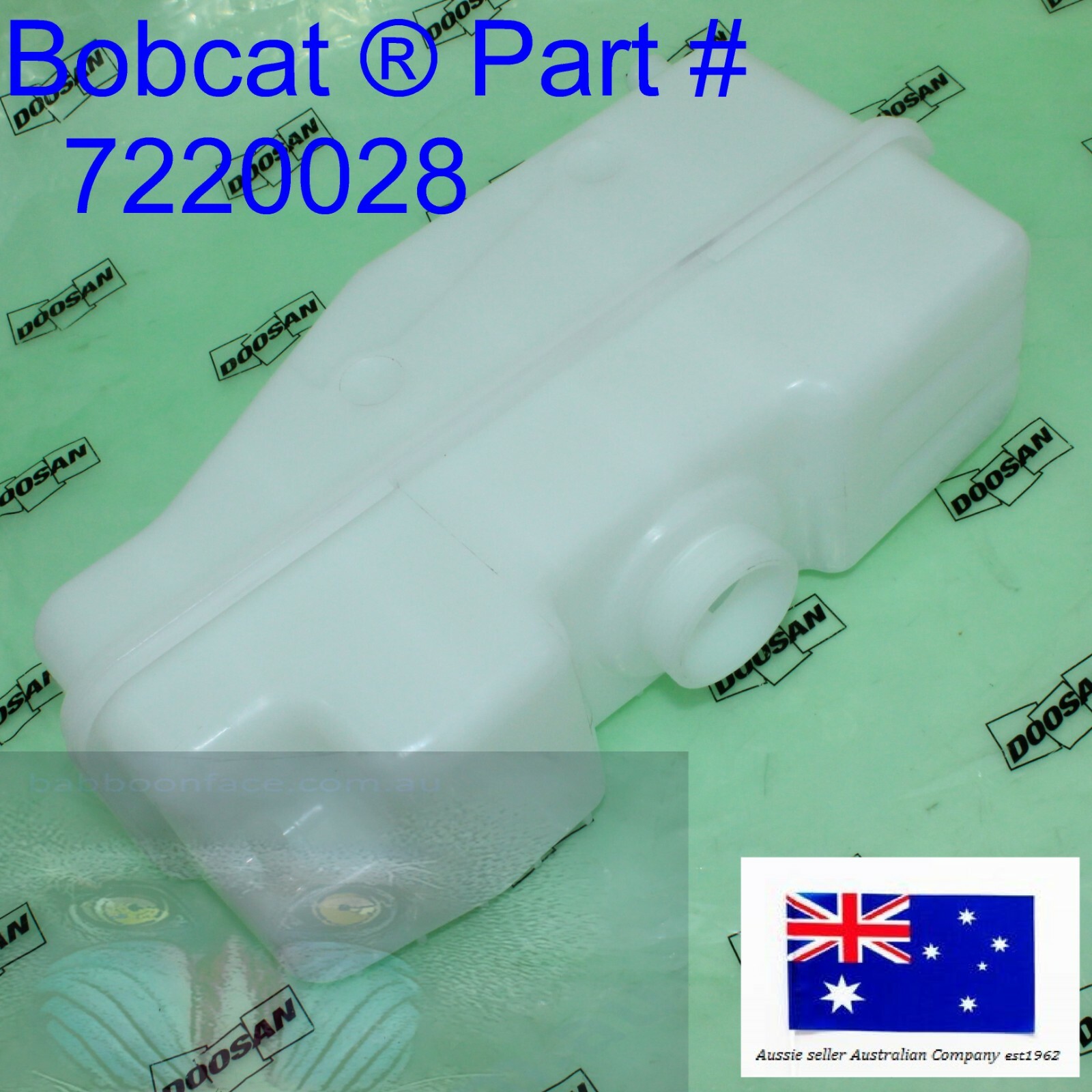 Radiator Water Coolant Reservoir Tank for Bobcat 7220028 S510 S530 S550 ...