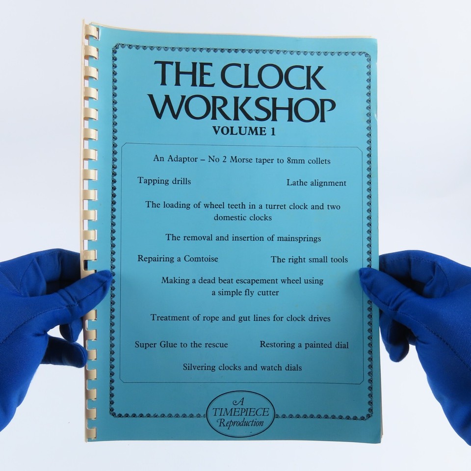 The Clock Workshop Volume 1 & 2 | eBay