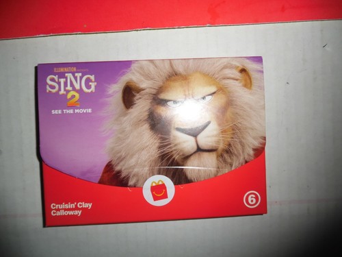 McDonalds Happy Meal Toy Sing 2 - #6 Cruisin' Clay Calloway | eBay