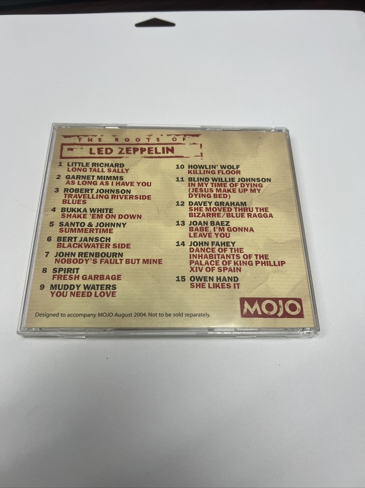 (s23) The Roots Of Led Zeppelin By Various ( CD, 2004) Mojo CD (MINT ...