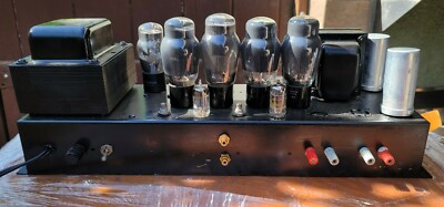 Baldwin Organ 6L6G 6L6G 5U4GB 12AU7 Tube Amp Amplifier Exct Works RCA ...