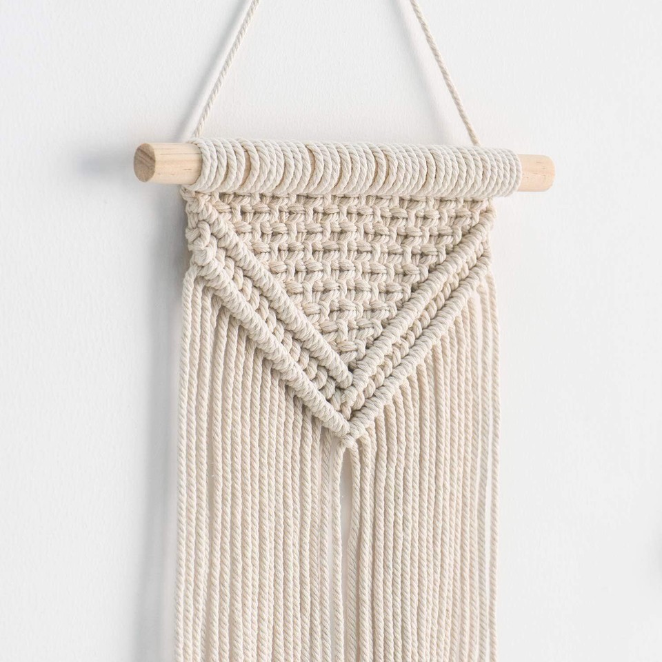 1/2/3x Macrame Hand Woven Wall Hanging Tassel Tapestry Boho Chic Home ...