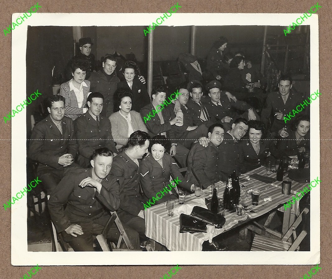 9 Rare Photos WWII SHAEF Supreme Headquarters Allied EISENHOWER'S MEN ...