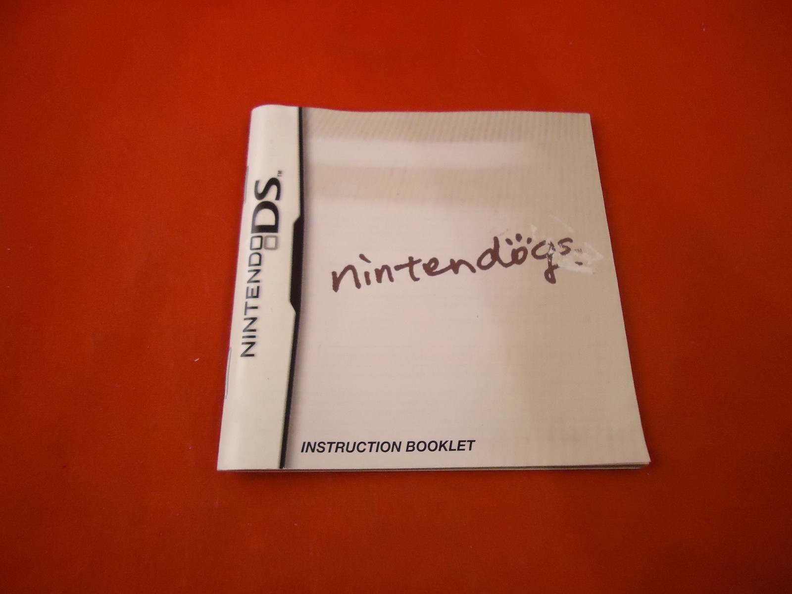 Nintendogs Nintendo DS Instruction Manual Booklet ONLY | eBay