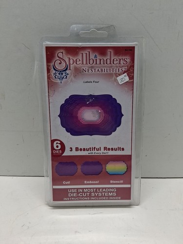 Spellbinders Nestabilities Dies Cutters Labels Card Making Paper Craft ...