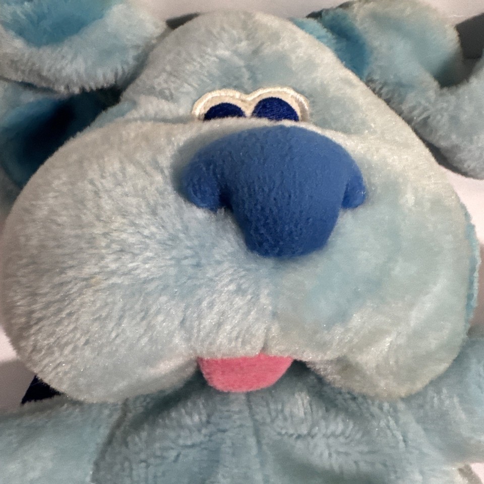 2001 Blue's Clues Backpack Plush Bag Nickelodeon Puppy Dog VTG SEE INFO ...