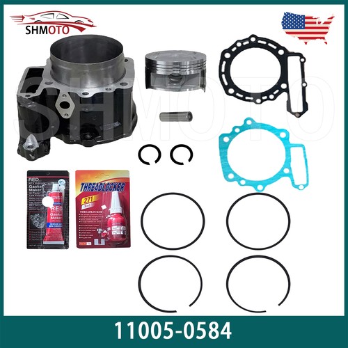 Kit for Kawasaki KLR 650 Motorcycle cylinder Parts 100mm Bore 4 Stroke ...