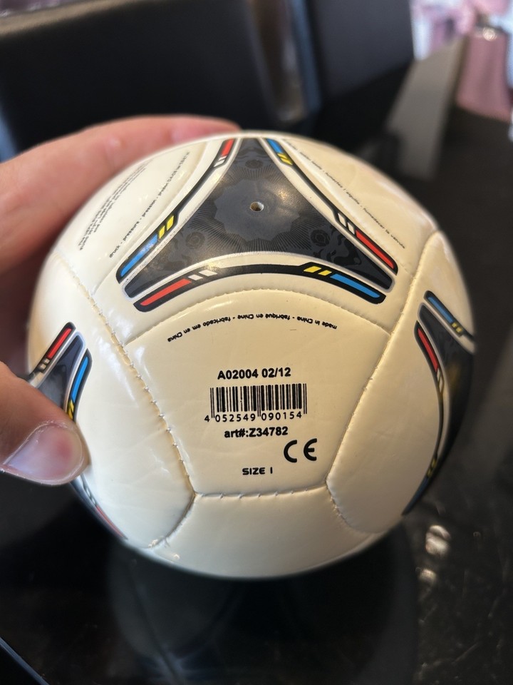 New Adidas UEFA Euro 2012 -Tango 12 Official Mini Ball Football - Size ...