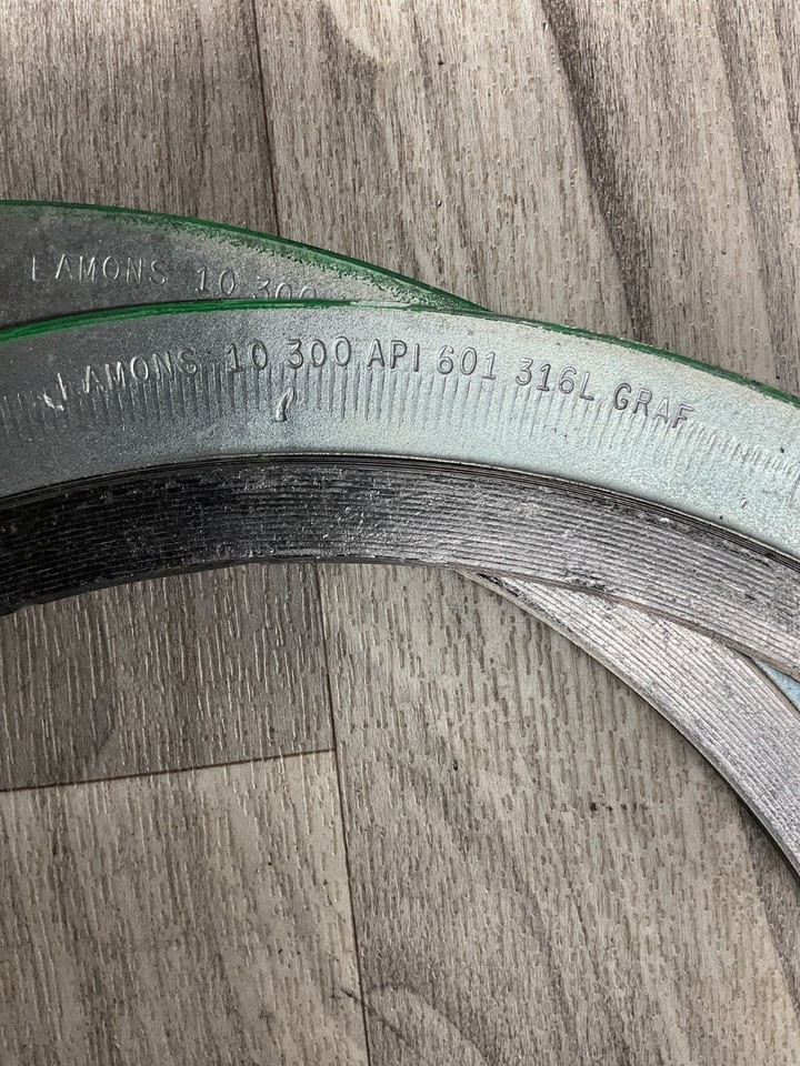 LAMONS GASKET 10 300 API 601 316L GRAF *Lot of 2* #4014B133PR3 | eBay UK