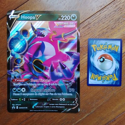 Carte Pokémon Jumbo Hoopa V SWSH176 Promo Fr Neuf | eBay