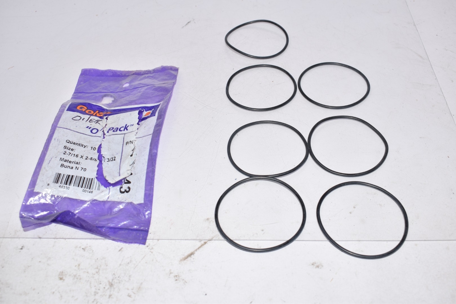 Pack of 7 Goldspec 01 143 ''O'' Ring 2-7/16'' x 2-5/8'' | eBay