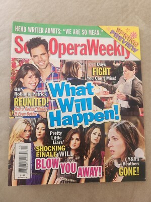 Soap Opera Weekly March 29, 2011 - Days Fight You Can't Miss! What Will ...