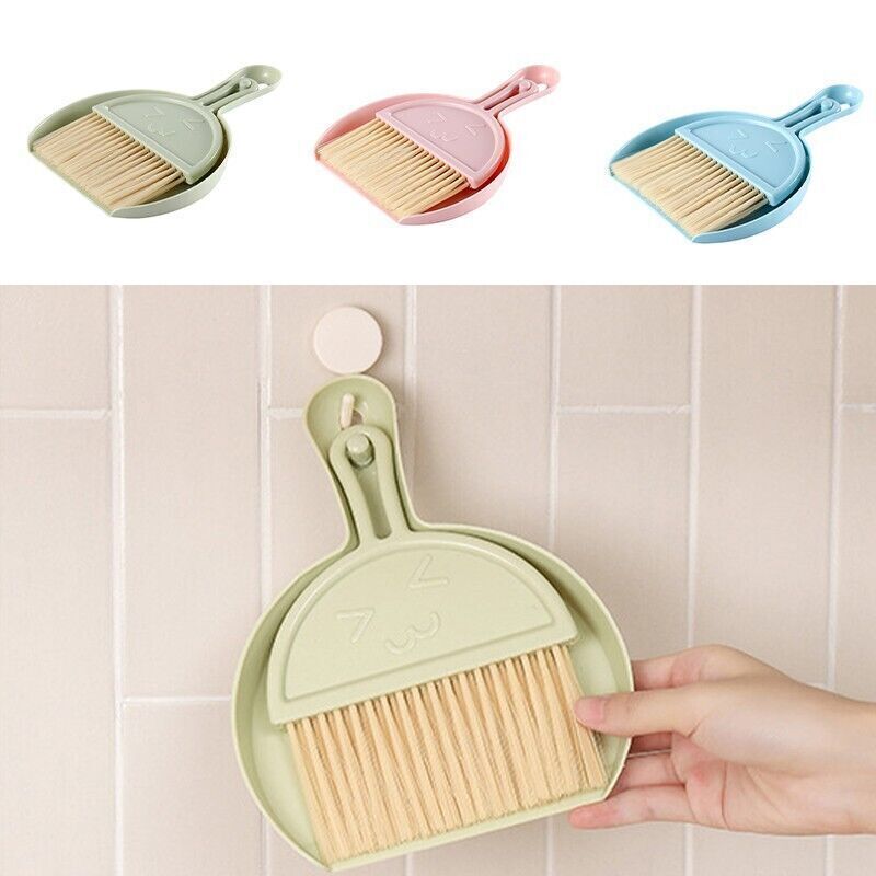 1PCS Mini Desktop Sweep Cleaning Brush Keyboard Brush Small Broom ...