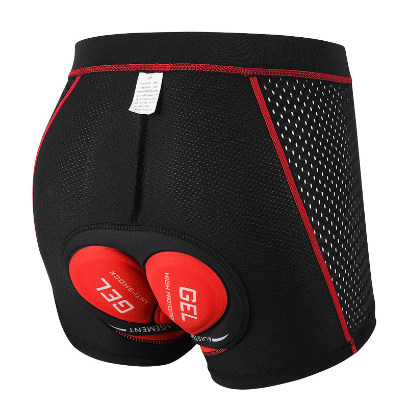 Men Cycling Shorts 5D Gel Padded Underwear MTB Mountain Bike Bicycle ...