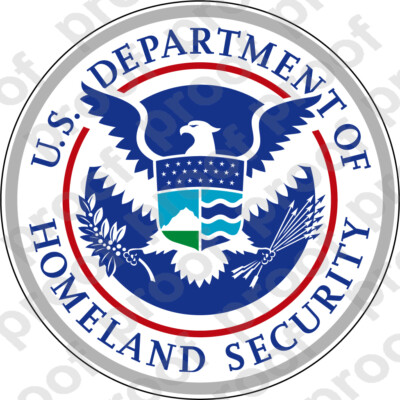 UNITED STATES DEPT OF HOMELAND SECURITY V2 | eBay