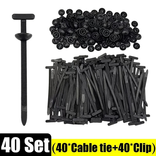 Nylon Universal Cable Tie Buckle,10-200 PCS Pin and Button Zip Ties ...
