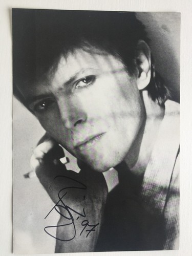 Genuine Original Signed David Bowie Autograph | eBay UK