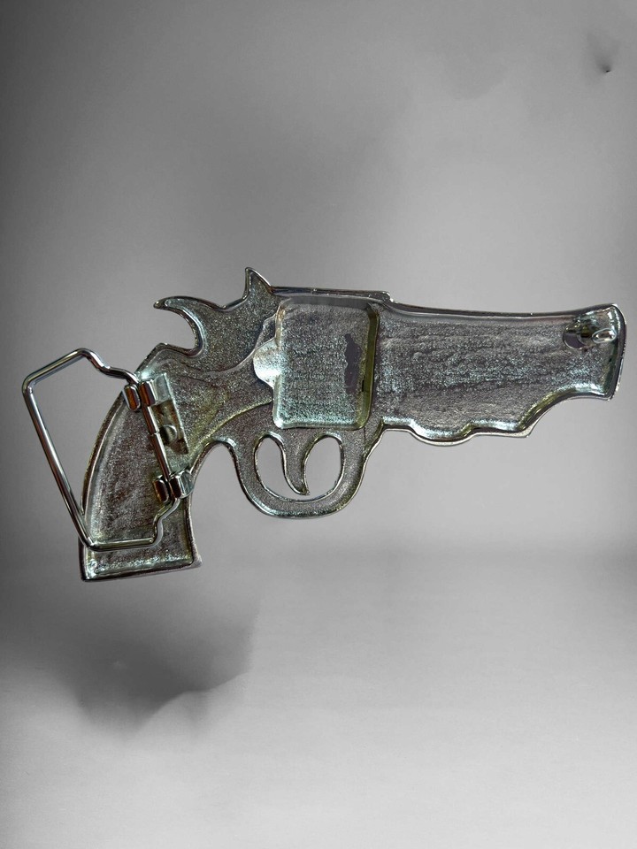 Rhinestones Gun Western Buckle Belt Buckle Hebilla Vaquera Pistola Con ...